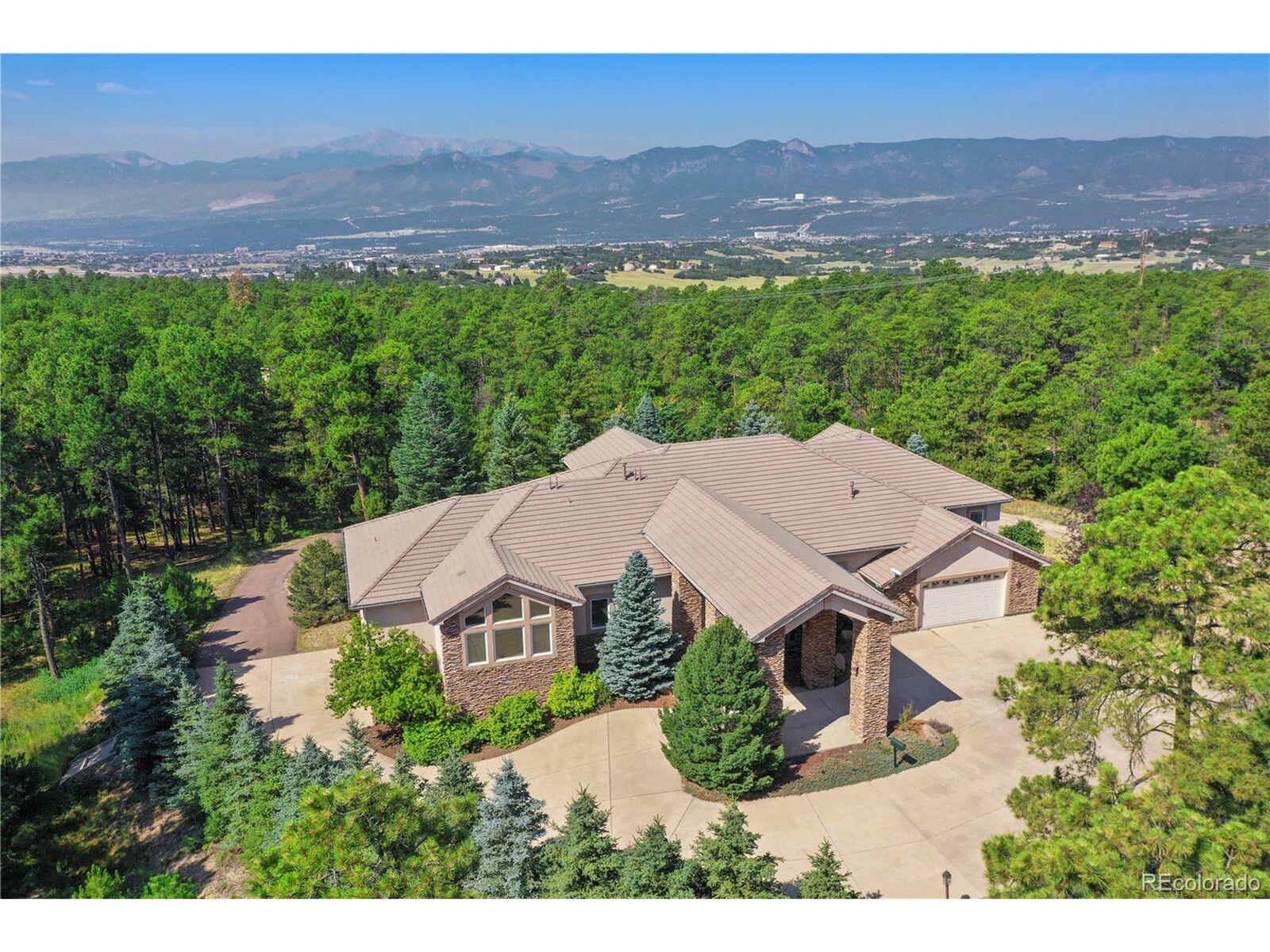 Home for sale in Colorado Springs: 14595 Roller Coaster Rd, Colorado ...
